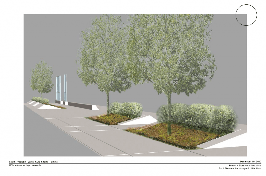 Streetscape Enhancements on Wilson Avenue