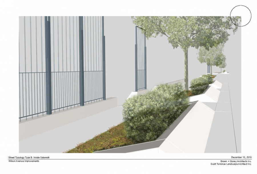 Streetscape Enhancements on Wilson Avenue