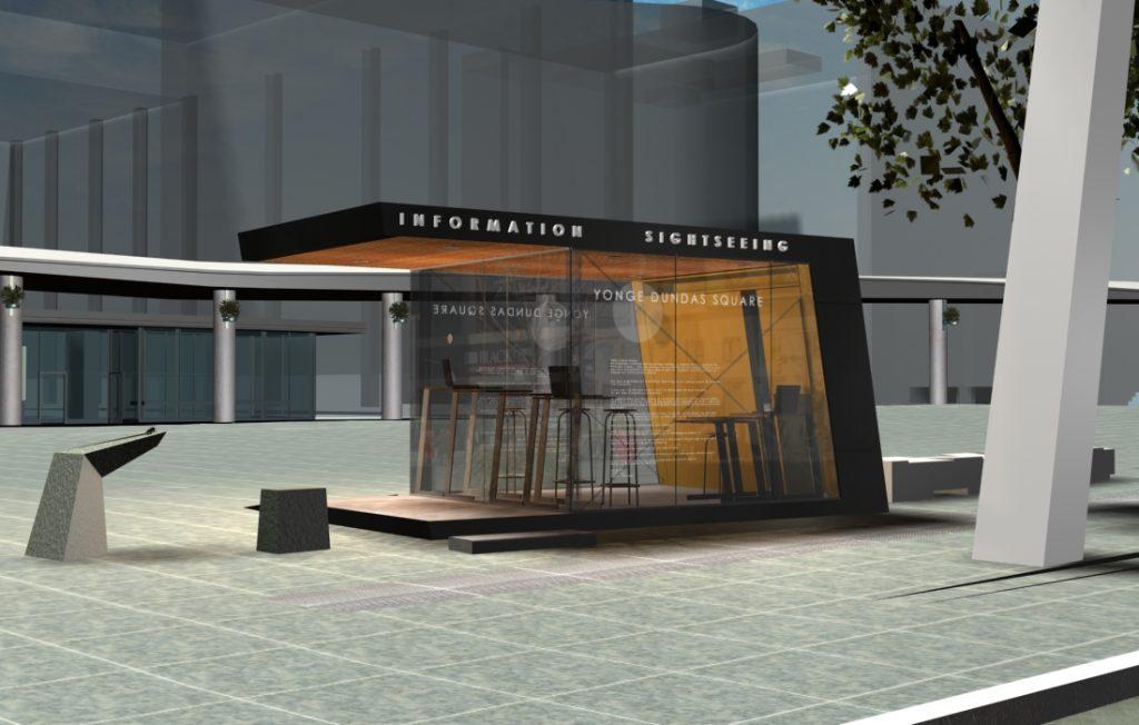 Yonge-Dundas Square Kiosk Design Concept