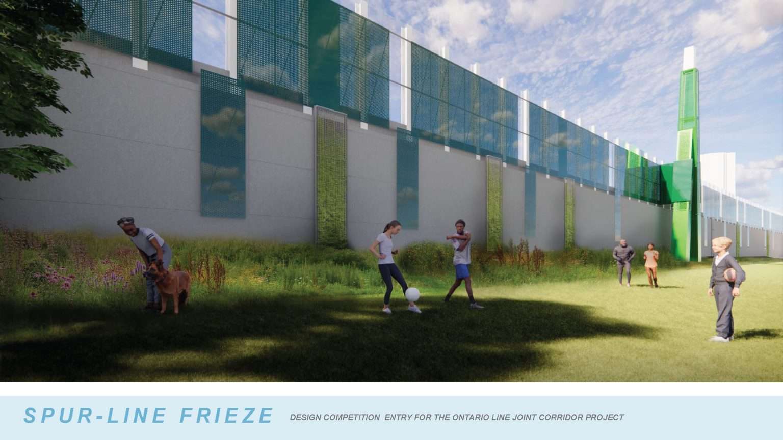 Spur-Line Frieze: Ontario Line Joint Corridor Competition
